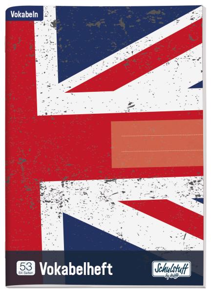 Häfft-Shop | Schulstuff Vokabelheft mini A6 [New Union Jack] | online ...